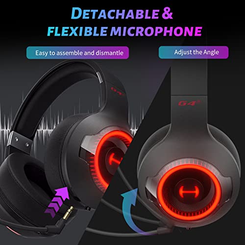 Edifier G4s Wireless Noise Cancelling Gaming Headset 15ms Ultra-Low Latency Headphones with Microphone 5.3 Bluetooth Gaming Headset 46 Hour Battery Life Gaming Headset for PC Playstation Switch Phone