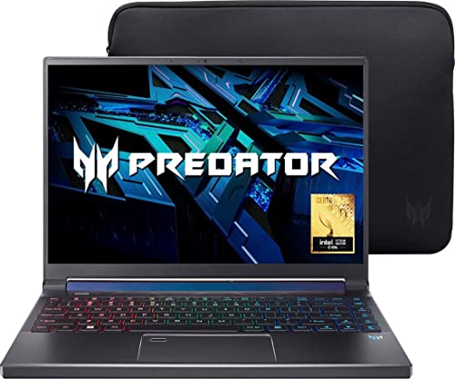 Acer Predator Triton 300 SE 14 Gaming Laptop 14" FHD+ IPS 165Hz 12th Generation Intel 14-Core i7-12700H 16GB RAM 2TB SSD GeForce RTX 3060 6GB RGB Backlit Fingerprint Thunderbolt Win11 + HDMI Cable