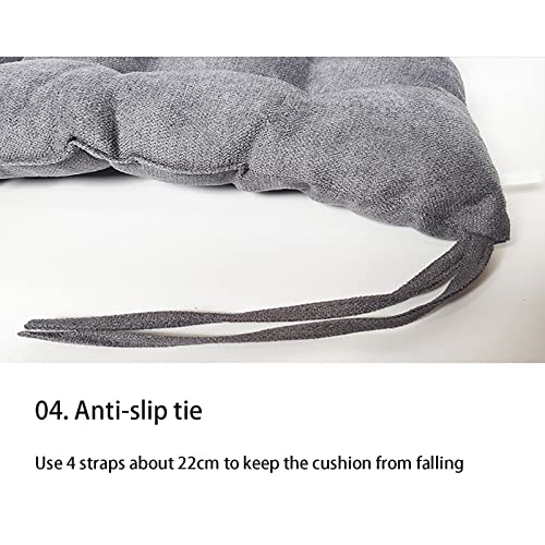 Office Chair Cushions for Back and Butt, High Back Office Chair Pad, Ergonomic Seat Cushion Sunscreen and Fade-Resistant(Solid Color)