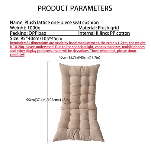 Office Chair Cushions for Back and Butt, High Back Office Chair Pad, Ergonomic Seat Cushion Sunscreen and Fade-Resistant(Solid Color)