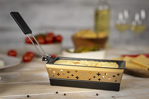 Kuhn Rikon Mini Candle Light Raclette Set, Small, Gold