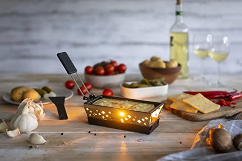 Kuhn Rikon Mini Candle Light Raclette Set, Small, Gold