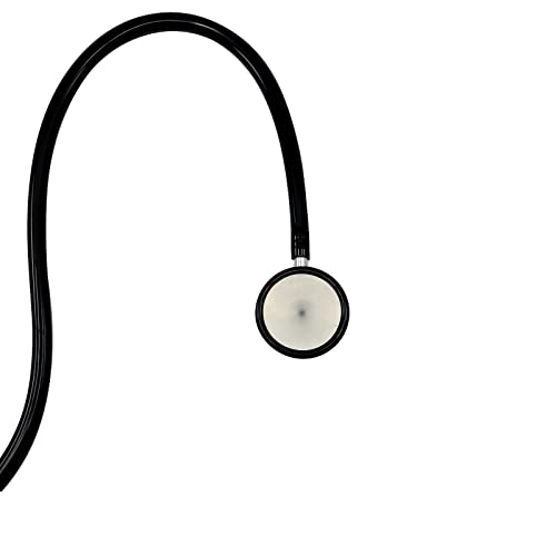 Ever Ready First Aid Deluxe Dual-Head Teaching Stethoscope for Medical Training, Nursing Students and Teachers β Black