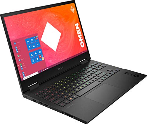 HP - OMEN 15-EK0013DX 15.6" Gaming Laptop 10th Gen Core i7-10750H 16GB RAM- NVIDIA GeForce RTX 2060 - 512GB SSD + 32GB Optane 15.6β FHD 1920X1080-NON Touch Windows 10 Shadow Black