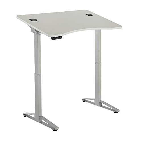Safco Products Defy⢠Electric Height Adjustable Sit to Stand Desk, Sit-Stand Desk for Home & Office