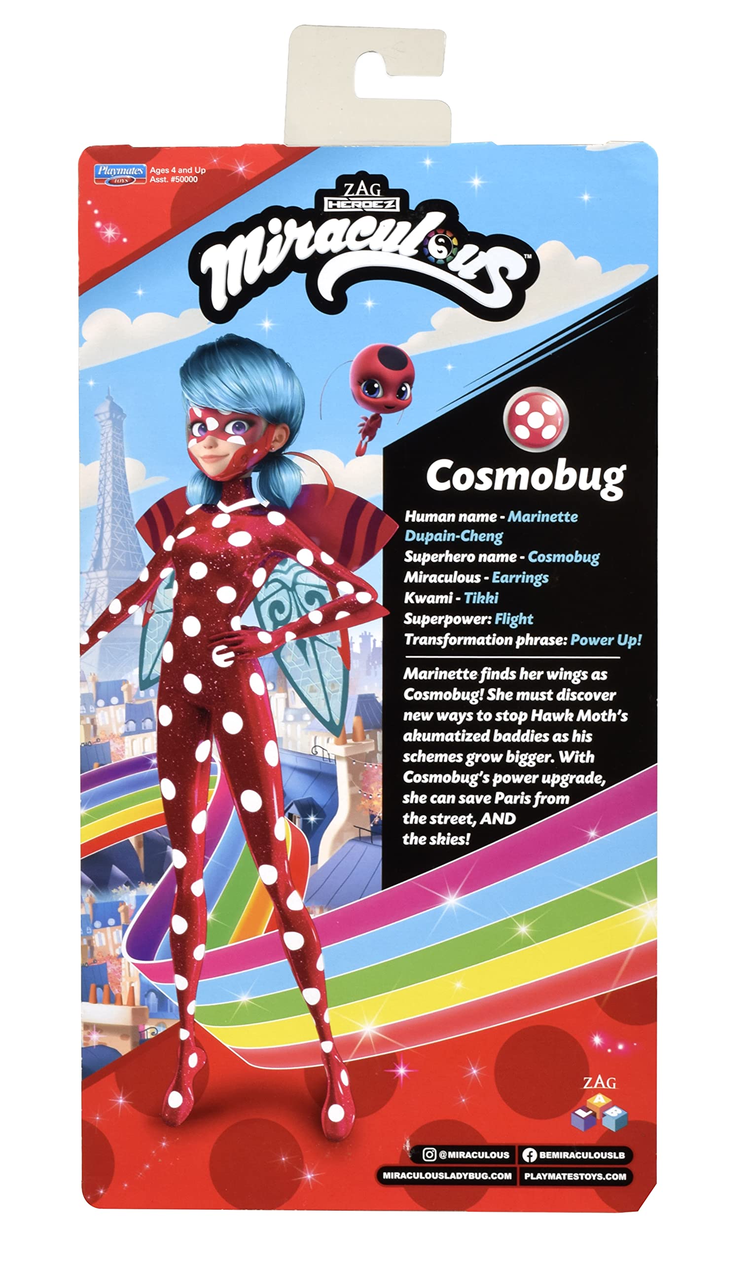 Miraculous Ladybug & Cat Black Ladybug Cosmobug 50017