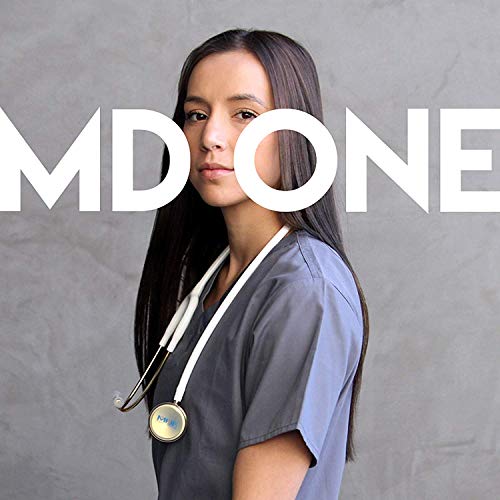 MDF MD One Stainless Steel Stethoscope, Adult, Black Tube, Black Chestpieces-Headset, MDF777BO
