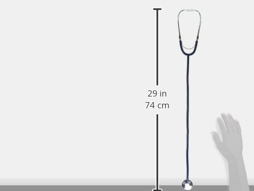 Veridian Healthcare Prism Series Single Head Nurse Stethoscope, Navy Blue, Boxed