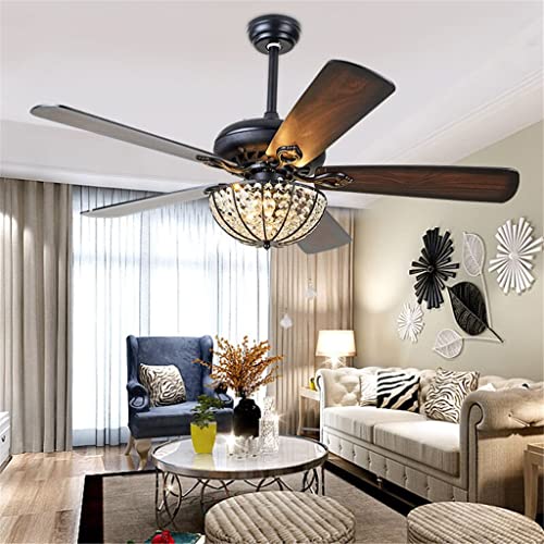 SHABOZ Ceiling Light lamp Ceiling Fan Lights Office Dining Room Bedroom Living Fan Lamps Lightings Fan Lights Home Fixture