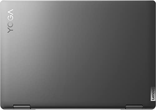 Lenovo Yoga 7i 14.0" 2.2K IPS Touchscreen 2-in-1 Laptop 12th Gen (Intel i5-1235U (Beat i7-1165G7),10-Core, 8GB LPDDR5, 512GB SSD, Intel Iris Xe, Backlit KYB, FP, WiFi 6, Win 11 Home) w/Hub (82QE00)