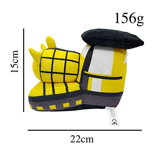 Rersheng Choo Choo Charles Plush Toy Cho Cho Charles Yellow Spider Train Plush Doll Gift for Kids Fans,Choo Choo Train Toy Spider Stuffed Animal