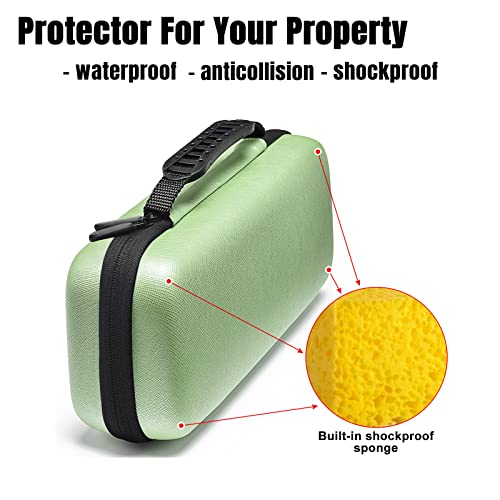 Large Hard Stethoscope Case for Nurse, Nursing School Student Essentials Bags, Carrying Stethoscope Holder for Littmann Classic MDF, Medical Supplies Accessories Organize Nursing Gifts(Green)