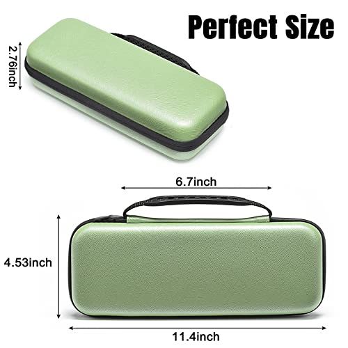 Large Hard Stethoscope Case for Nurse, Nursing School Student Essentials Bags, Carrying Stethoscope Holder for Littmann Classic MDF, Medical Supplies Accessories Organize Nursing Gifts(Green)