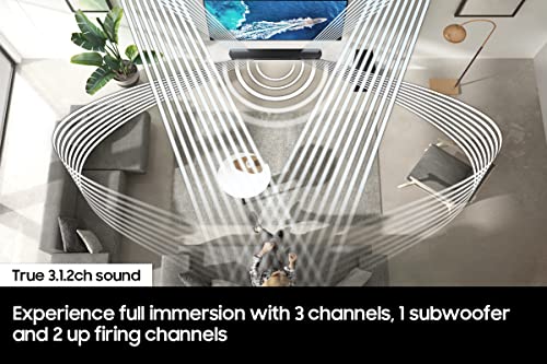 SAMSUNG HW-Q600B 3.1.2ch Soundbar with Dolby Audio with an Audio-Technica AT-LP120XBT-USB-BK Black Direct Turntable (2022)(USED)