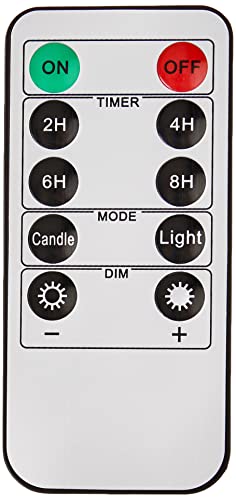 Eywamage Slim Gold Glass Flameless Candles Batteries Included, Flickering LED Pillar Candles with Remote Christmas Wedding Home Decor, D 2" H 3" 4" 5" 6" 7"