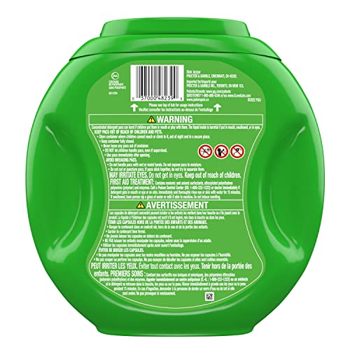 Gain flings! Laundry Detergent Soap Pacs HE Compatible 60 ct Long Lasting Scent Island Fresh