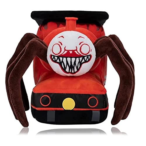 BOOLACYA Choo Choo Charles Plush Toy, 10 in Choo Choo Charles Toys Spider Train Doll, Choo Choo Charles Plushies Spider Stuffed Animal Choo Choo Charles Plushies for Kids and Game Fans Easter Gift