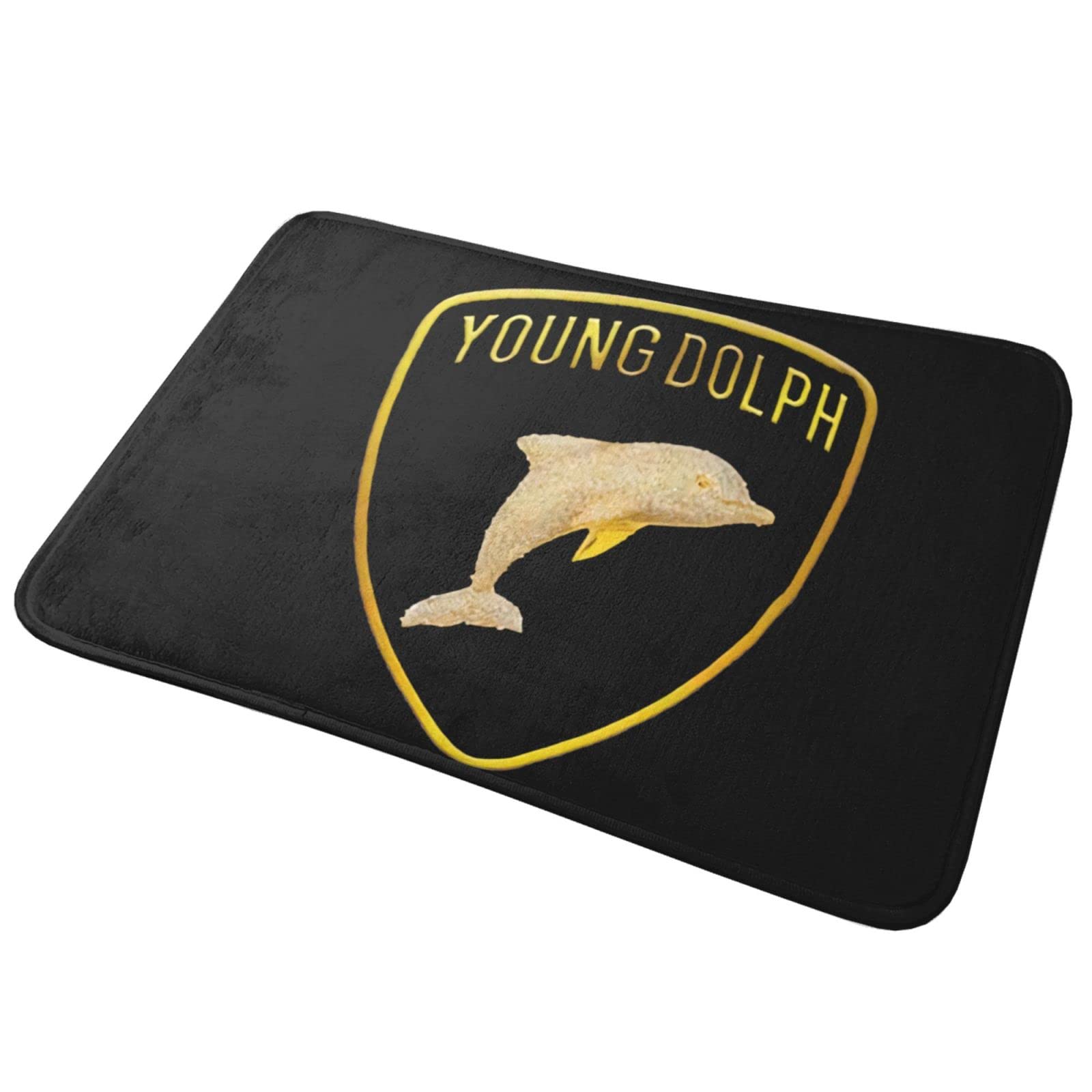 BeverlyJHoward Young Rapper Dolph Carpet Bedroom Living Room Floor Mat Anti-SlipHome Decoration Carpet 16x24in