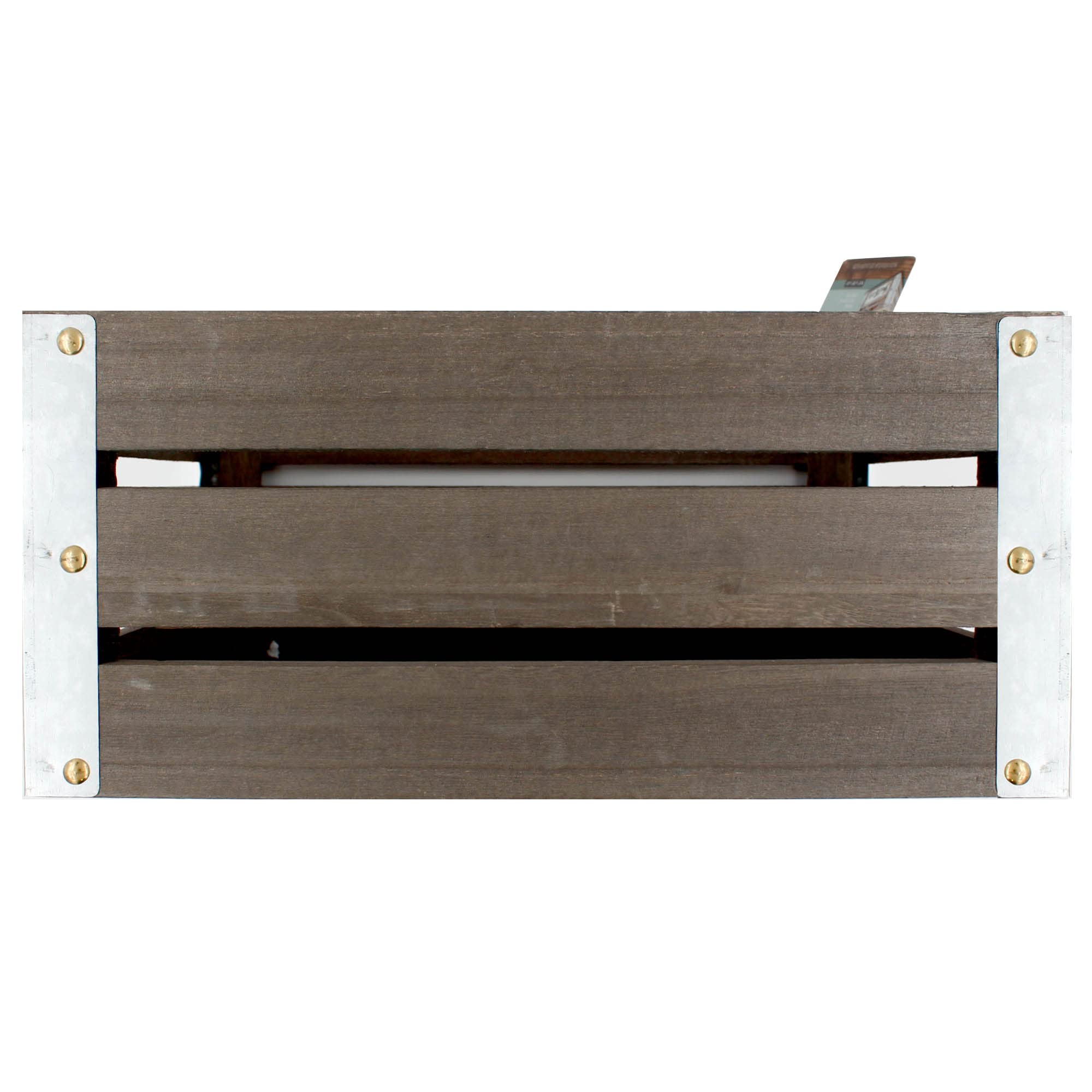 ArtSkills Rustic Wooden Crates for Decoration, Wood Crates, Small Baskets for Gifts, DIY 4-Pack