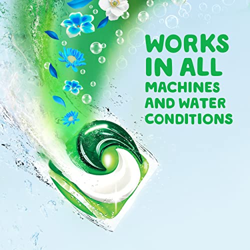 Gain flings! Laundry Detergent Soap Pacs HE Compatible 60 Count Long Lasting Scent Blissful Breeze Scent