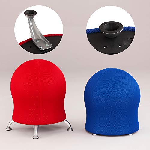 Safco Products 4750CI Zenergy Ball Chair, Low Profile, Active Seating