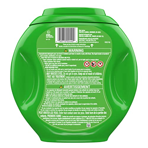 Gain Flings Laundry Detergent Pacs with Odor Defense 60 Ct Super Fresh HE 3in1 Detergent Pacs with Febreze and Oxi