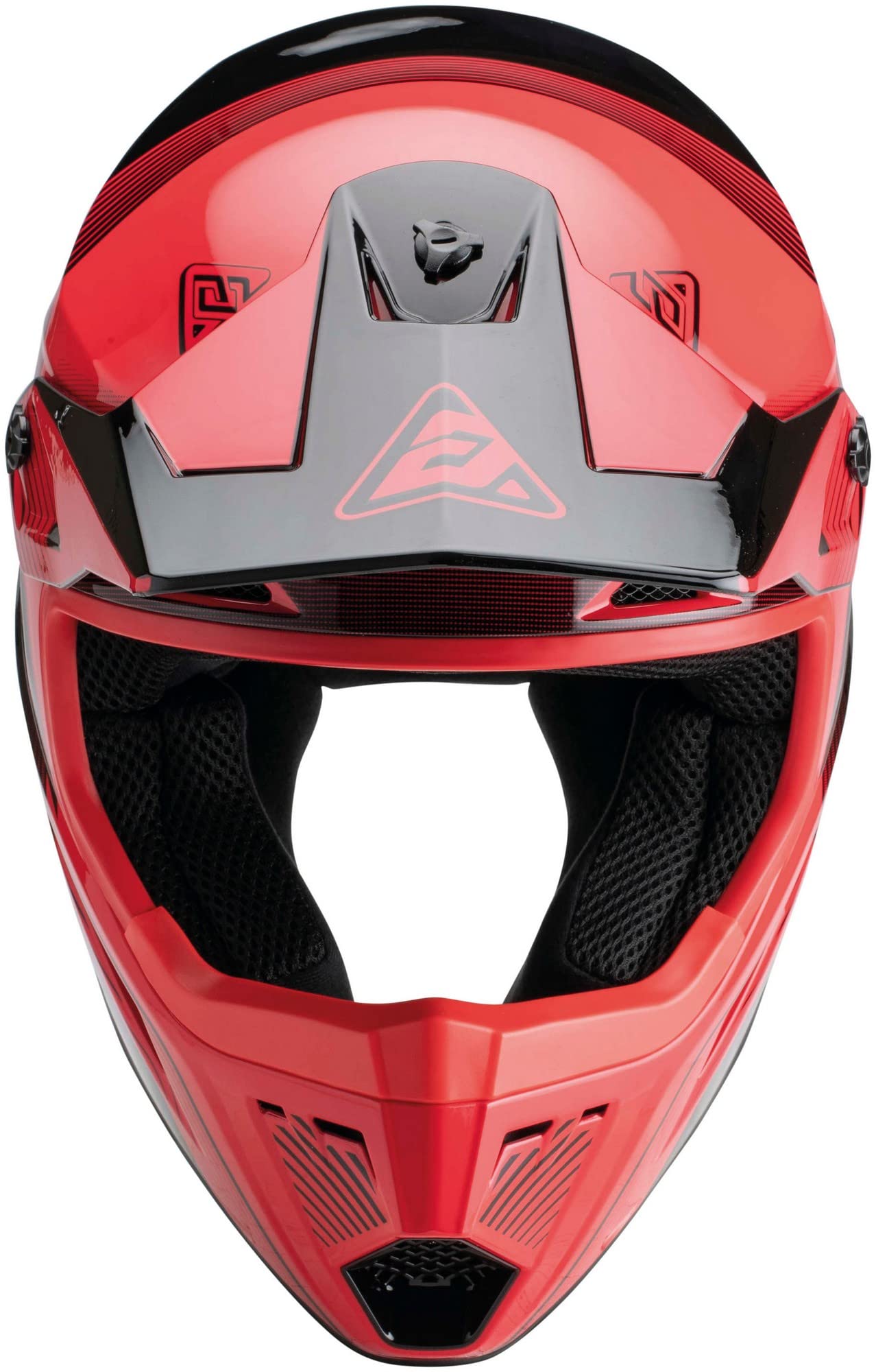 Answer Racing 447764 A23 AR1 Vendetta Helmet: Red/Black, Youth M