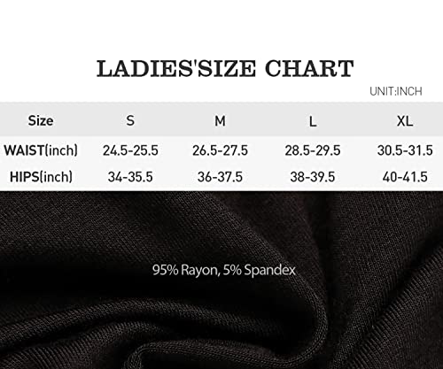Riozz Women's High Waisted Cotton Underwear Tummy Control Briefs Ladies Full Coverage Soft Breathable Panties-5 Pack
