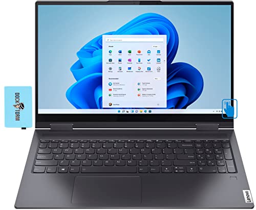 Lenovo Yoga 7i 15.6 FHD IPS Touchscreen 2-in-1 Laptop (Intel i5-1135G7 4-Core, 8GB RAM, 512GB PCIe SSD, Intel Iris Xe, Backlit KYB, FP, 2 Thunderbolt 4, WiFi 6, BT 5.2, HD Webcam, Win 11 Pro) w/Hub