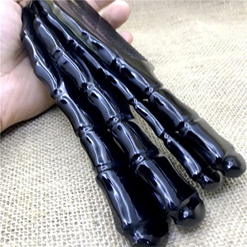 100% Handmade Anti-Static Natural Horn Comb - YOEIOCLR Thickened Handle Premium Quality Horn Comb- Professional hair care and Straighten Massage Comb(8.35in- Pack of 1)