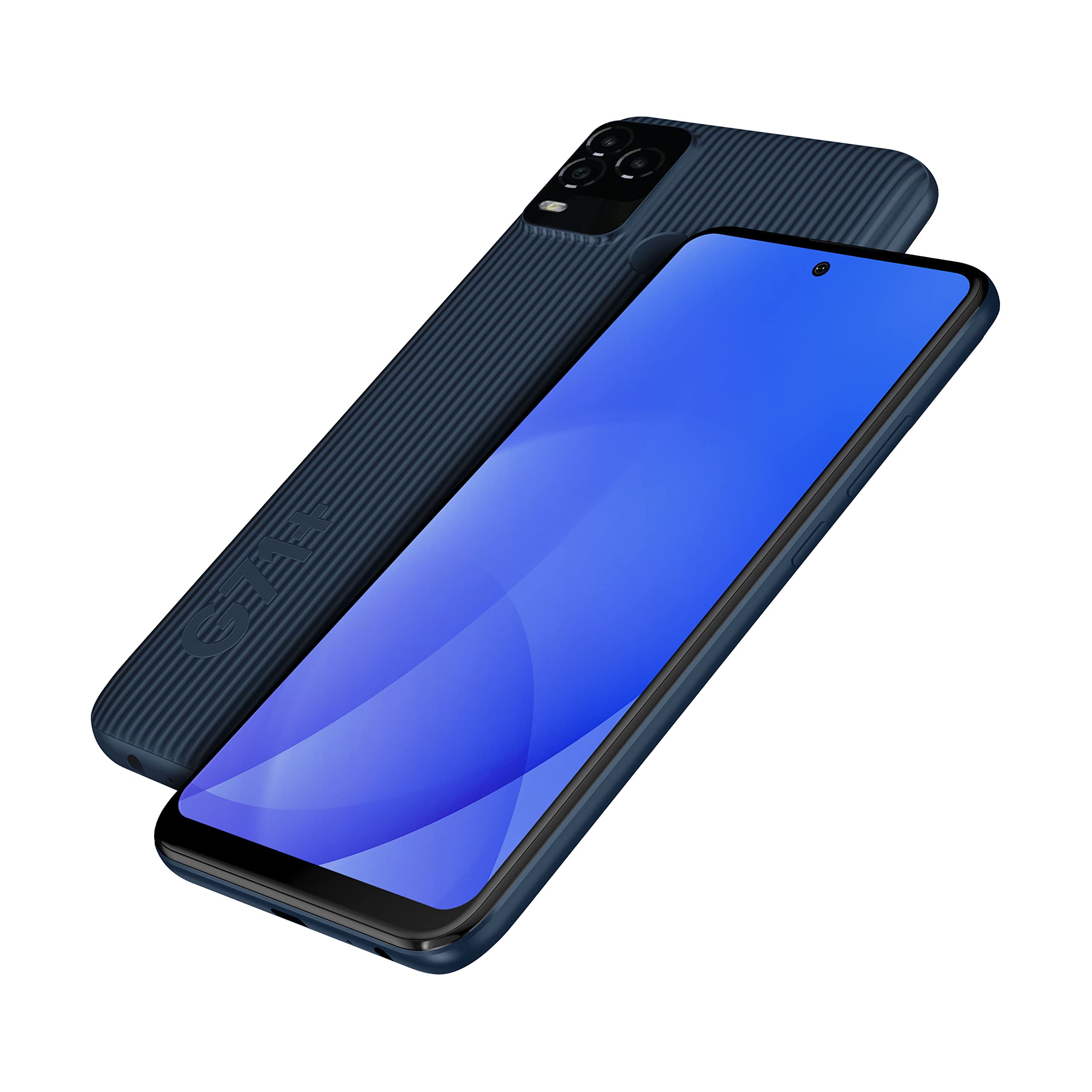 BLU G71+ | 2022 | 3-Day Battery | Unlocked| 6.5โ HD+ Display | US Version | US Warranty| 128/4GB | Blue