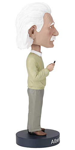 Royal Bobbles Albert Einstein Bobblehead, Premium Polyresin Lifelike Figure, Unique Serial Number, Exquisite Detail