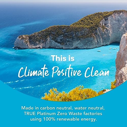 ECOS Laundry Detergent Liquid, 100 Loads - Dermatologist Tested Laundry Soap - Hypoallergenic, EPA Safer Choice Certified, Plant-Powered - Free & Clear, 50 Fl Oz (Pack of 2)