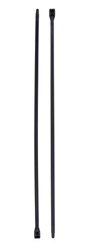 Gardner Bender 45-536UVBSP Heavy-Duty Cable Tie, 36 inch, 180 lb, Electrical Wire and Cord Management, Nylon Zip Tie, 10 Pk, UV Resistant Black