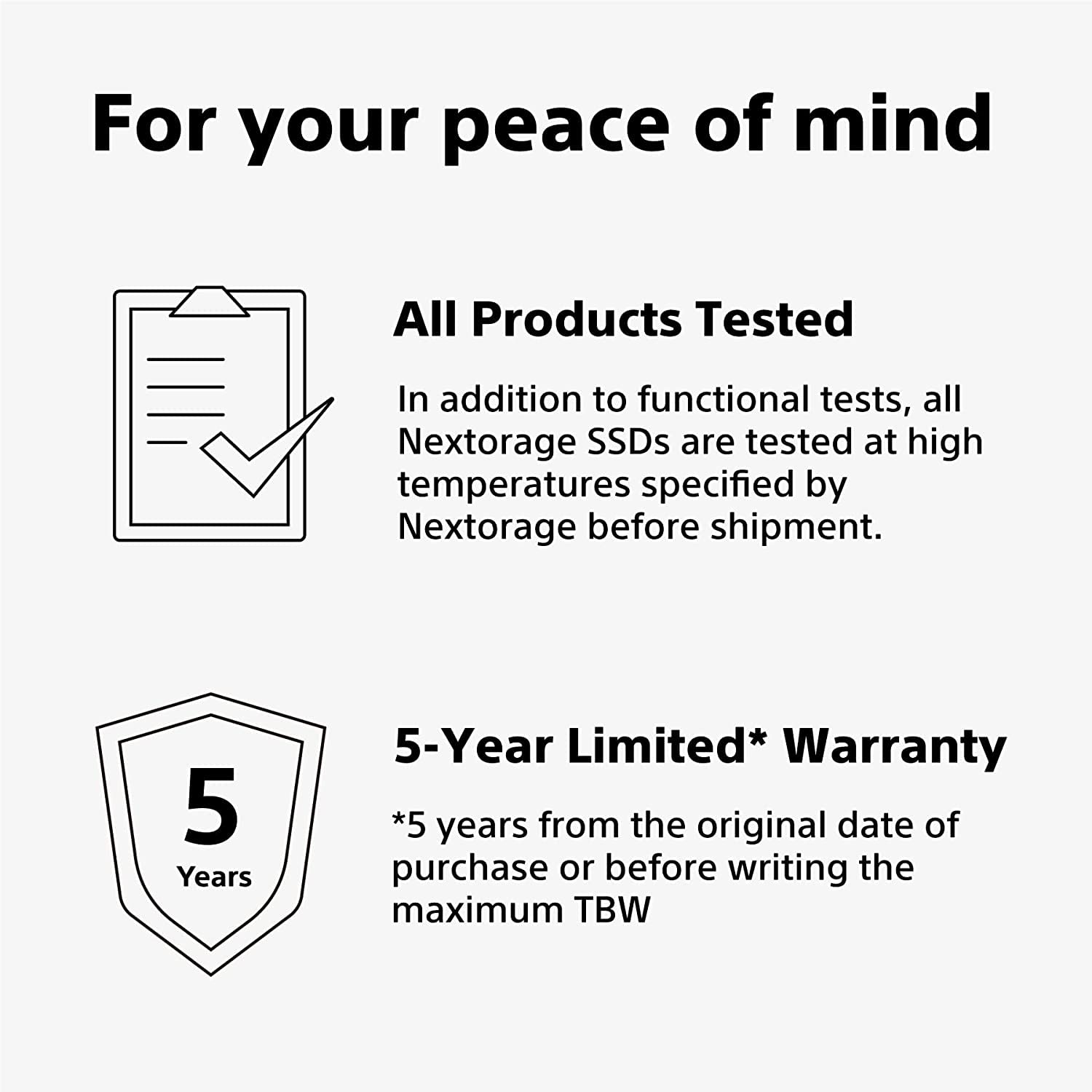 Nextorage Japan 1TB NVMe PCIe Gen.4 M.2 Internal SSD (Read Speed up to 7300MB/s Write Speed up to 6000 MB/s)
