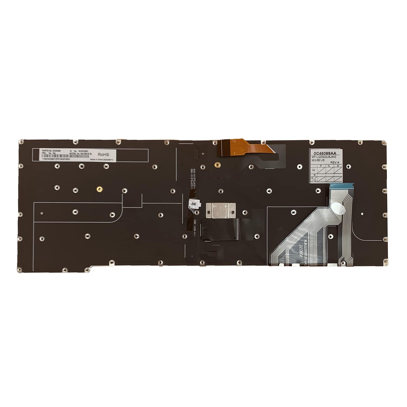 Laptop Replacement US Layout with Pointing with Backlight Keyboard for Lenovo Thinkpad X1 Carbon Gen 2nd 2014 20A7/20A8 0C45137 0C45081 01AX410