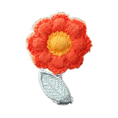 Flower Car Dashboard Decorations,MoreChioce Flower Bobblehead Ornament Car Shaking Head Toy Interior Display Decoration for Home Office Desk SUV Car,Red
