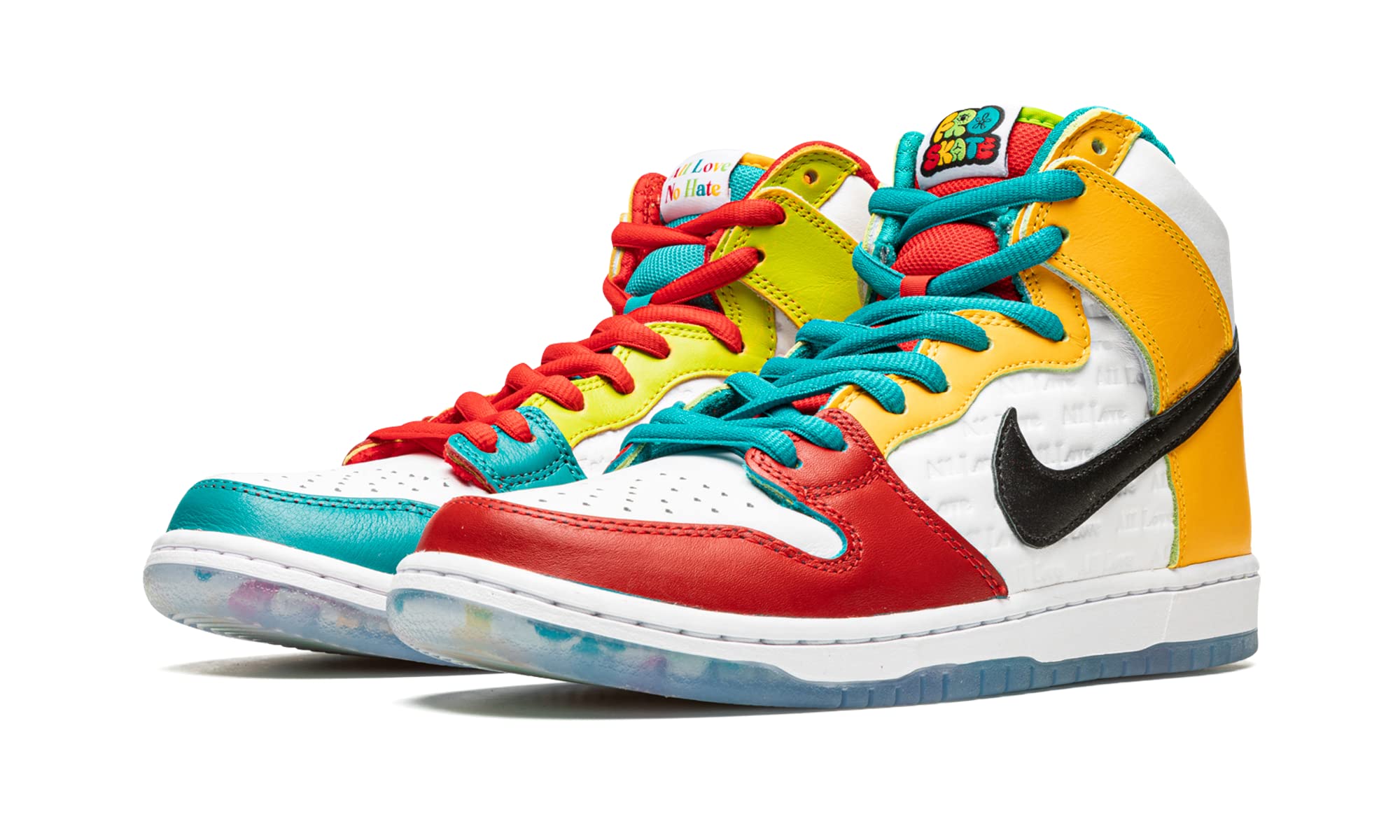 Nike Mens SB Dunk High Pro DH7778 100 FroSkate All Love - Size 9