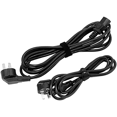 100Pk Reusable Cable Ties Cable Straps, Trilancer 6''x0.47'' Thin Wire Cord Organization Ties with Hook and Loop for Home, Office and Data Centers(Black)