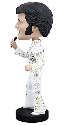 Royal Bobbles Elvis Presley Aloha from Hawaii Bobblehead, Premium Polyresin Lifelike Figure, Unique Serial Number, Exquisite Detail