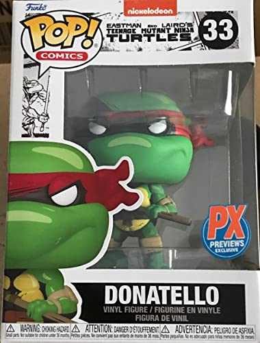 POP Teenage Mutant Ninja Turtles - Donatello (PX Previews Exclusive) Funko Vinyl Figure (Bundled with Compatible Box Protector Case)