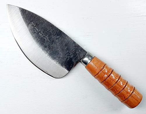 Jende FN Big G-3 Small Fish Taiwan Tuna & Butchering Knife, Hand forged RC 60