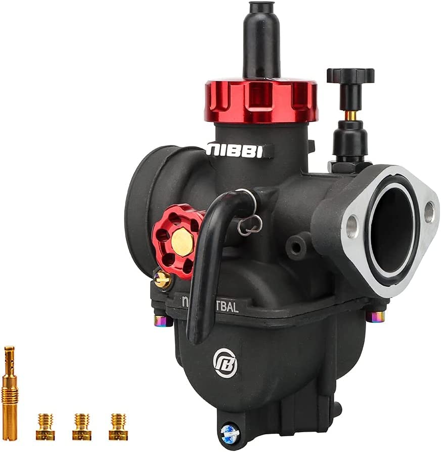 NIBBI Racing Carburetor PE24FL Flange Fit For Cross Bike 70CC 100CC 125CC Scooter HONDA YAMAHA SUZUKI