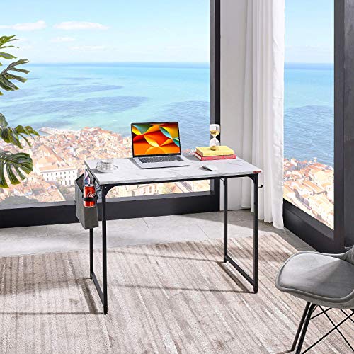Mr IRONSTONE L-Shaped Desk 50.8" & Computer Desk 31"
