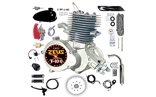 U-MOTO YD100 100cc Bicycle Engine Kit for 2 Stroke Motorized Bike Complete Set