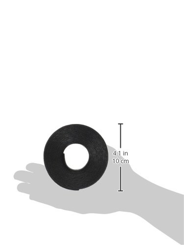 Panduit HLS-15R0 Tak-Ty Hook And Loop Cable Tie, Continuous Roll, 50lbs Min Tensile Strength, Variable Max Bundle Diameter, 0.750" Width, 15.0ft Length
