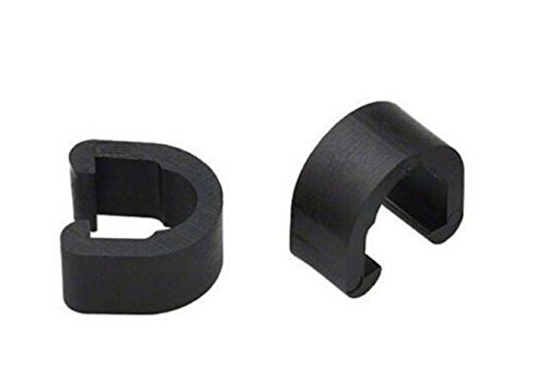 Juscycling MTB Bike Road Bicycle Cable Clamps c-Clips housing Hose Guide for Brake derailleur Shifter 10 pcs/lot