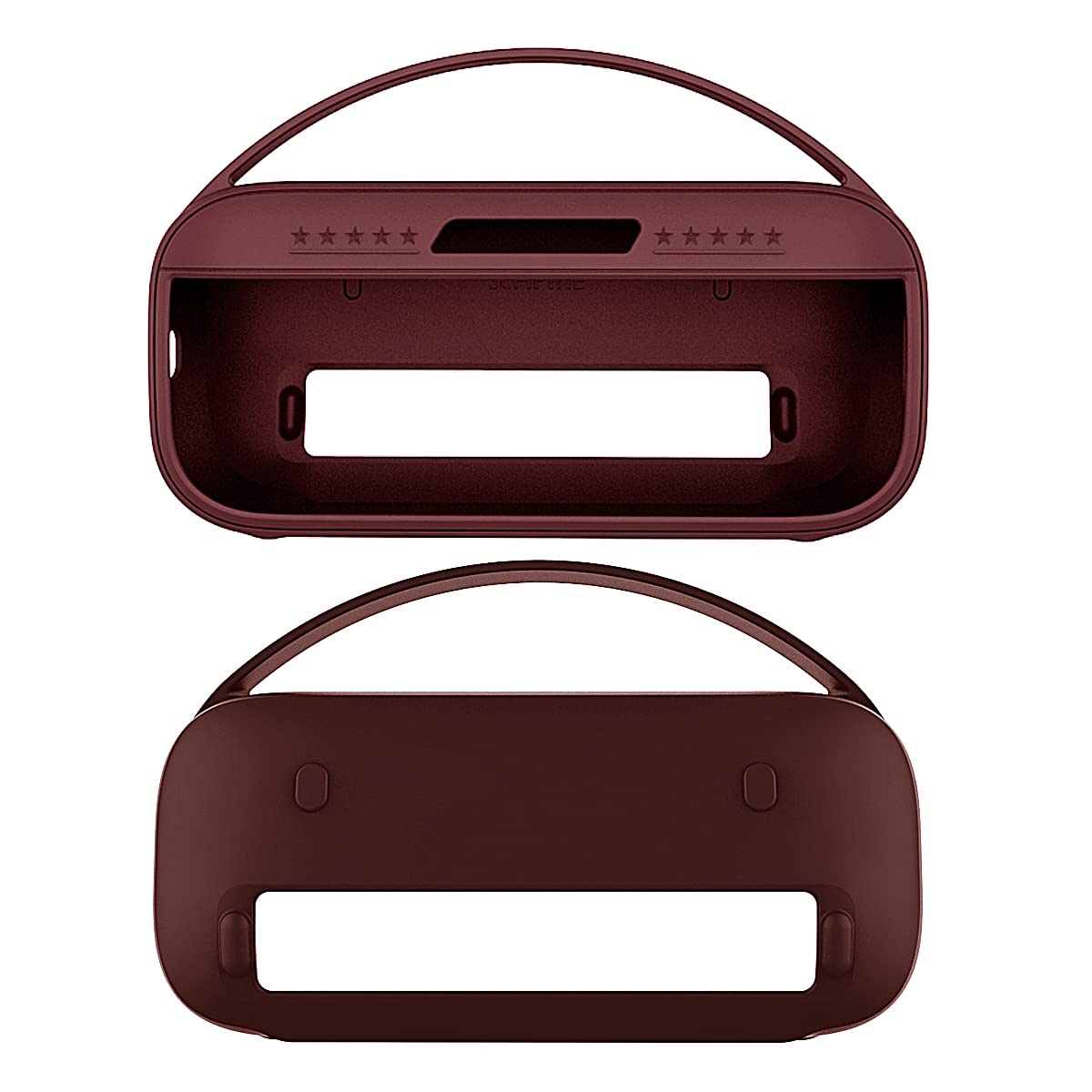 JCHPINE Silicone Cover Case for Bose SoundLink Flex Bluetooth Portable Speaker(1st Gen), Protective Skin Sleeve for Bose SoundLink Flex Speaker Accessories (Only Silicone Case) (Carmine Red)