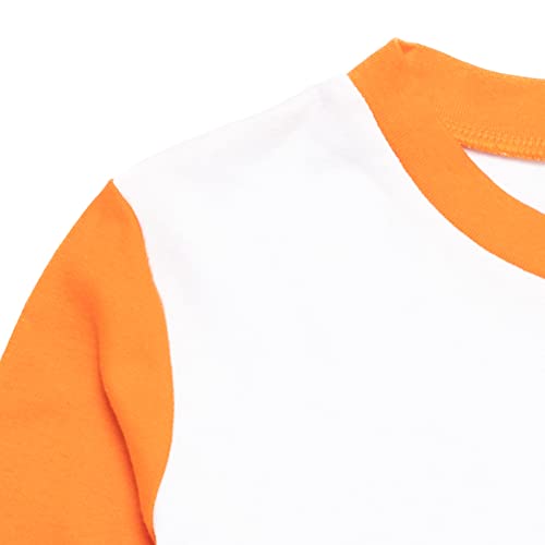 Miraculous Rena Rouge Little Girls Pajama Shirt and Pants Sleep Set Orange/White 5-6