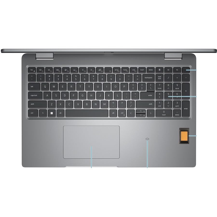 Dell Latitude 5540 15.6" Notebook - Full HD - 1920 x 1080 - Intel Core i7 13th Gen i7-1365U Deca-core (10 Core) - 16 GB Total RAM - 512 GB SSD - Titan Gray